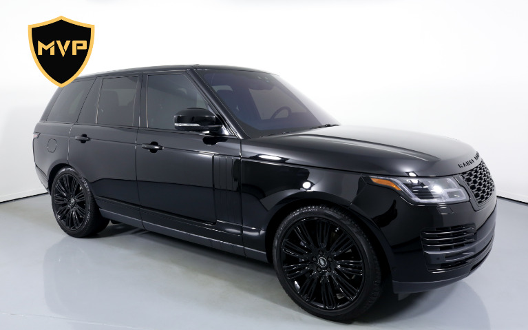 Used 2019 LAND ROVER RANGE ROVER HSE For Sale 549 MVP Charlotte Stock 539288